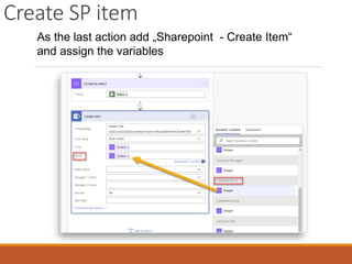 Import excel rows to sharepoint list | PPT