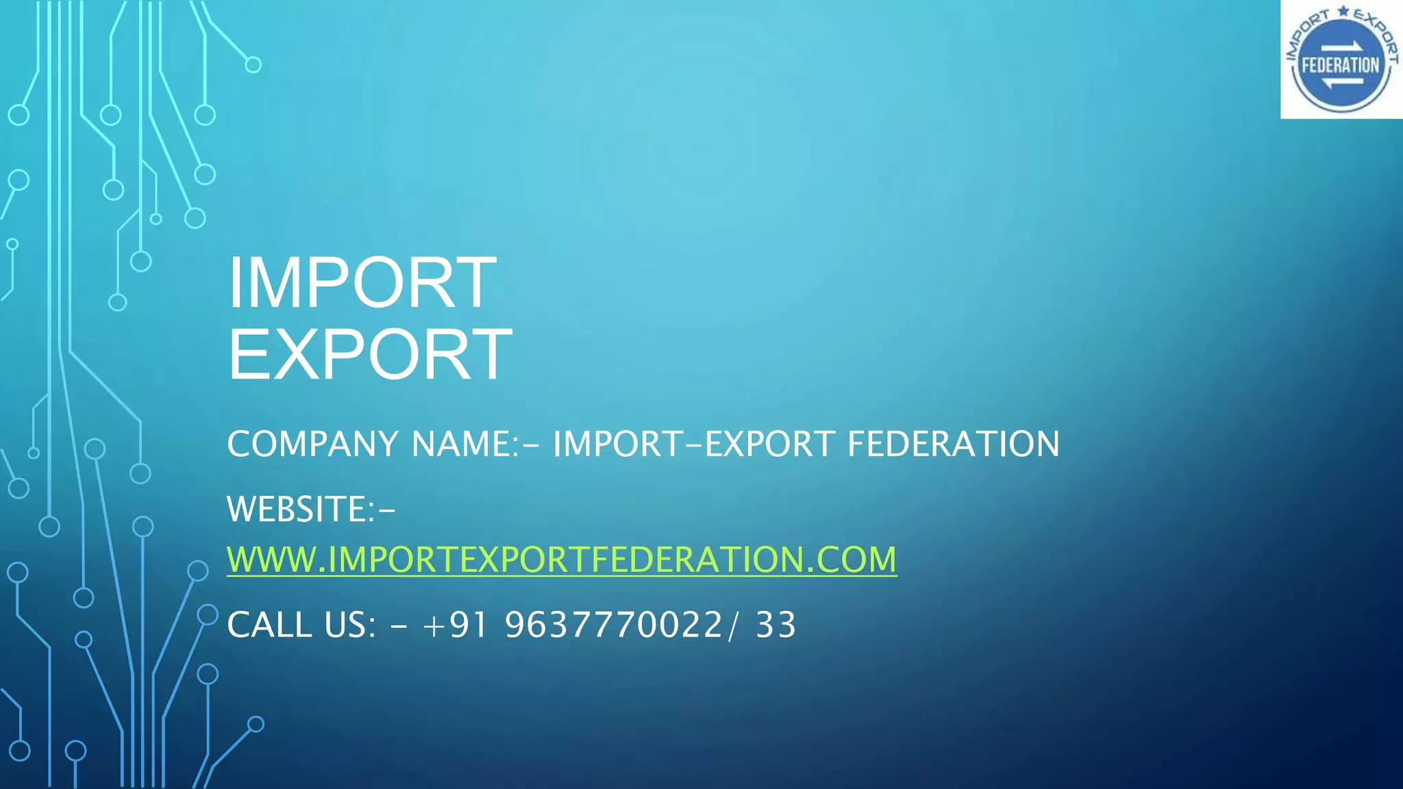 Import Export.pptx