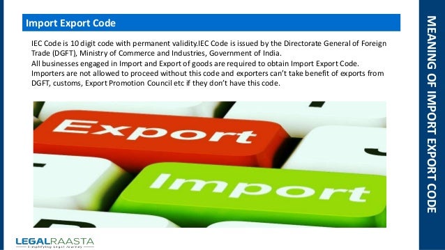 Import Export Code In India By Legalraasta import-export-code-in-india-by-legalraasta