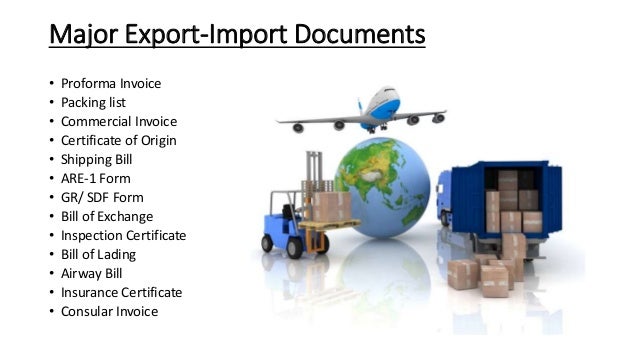 Import Export Documentation