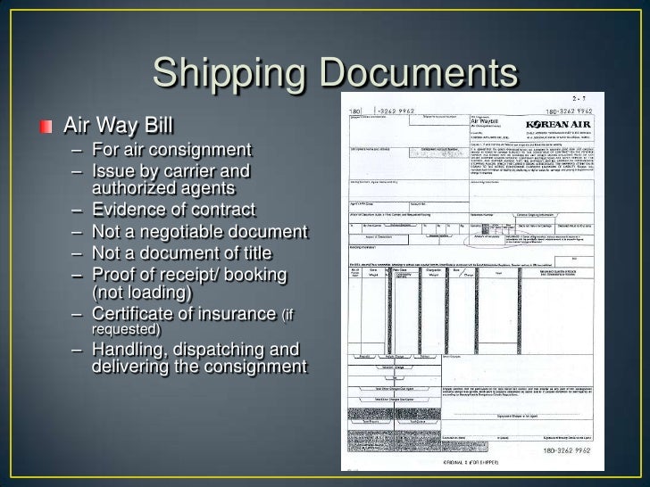 Import & export presentation
