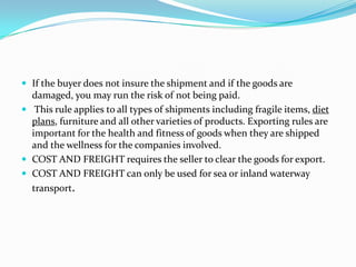 Import,export procedure | PPTX