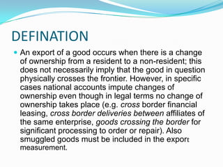 Import,export procedure | PPTX