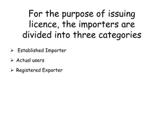 Import export procedures | PDF