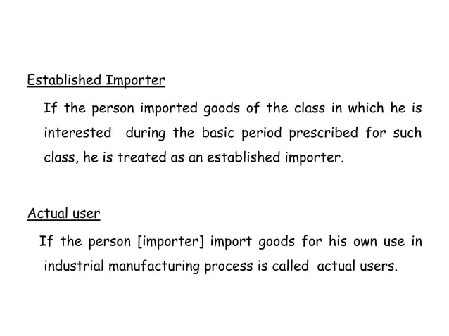 Import export procedures | PDF