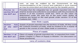 Import export under gst | PPTX