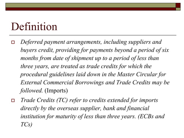 Import Financing.ppt