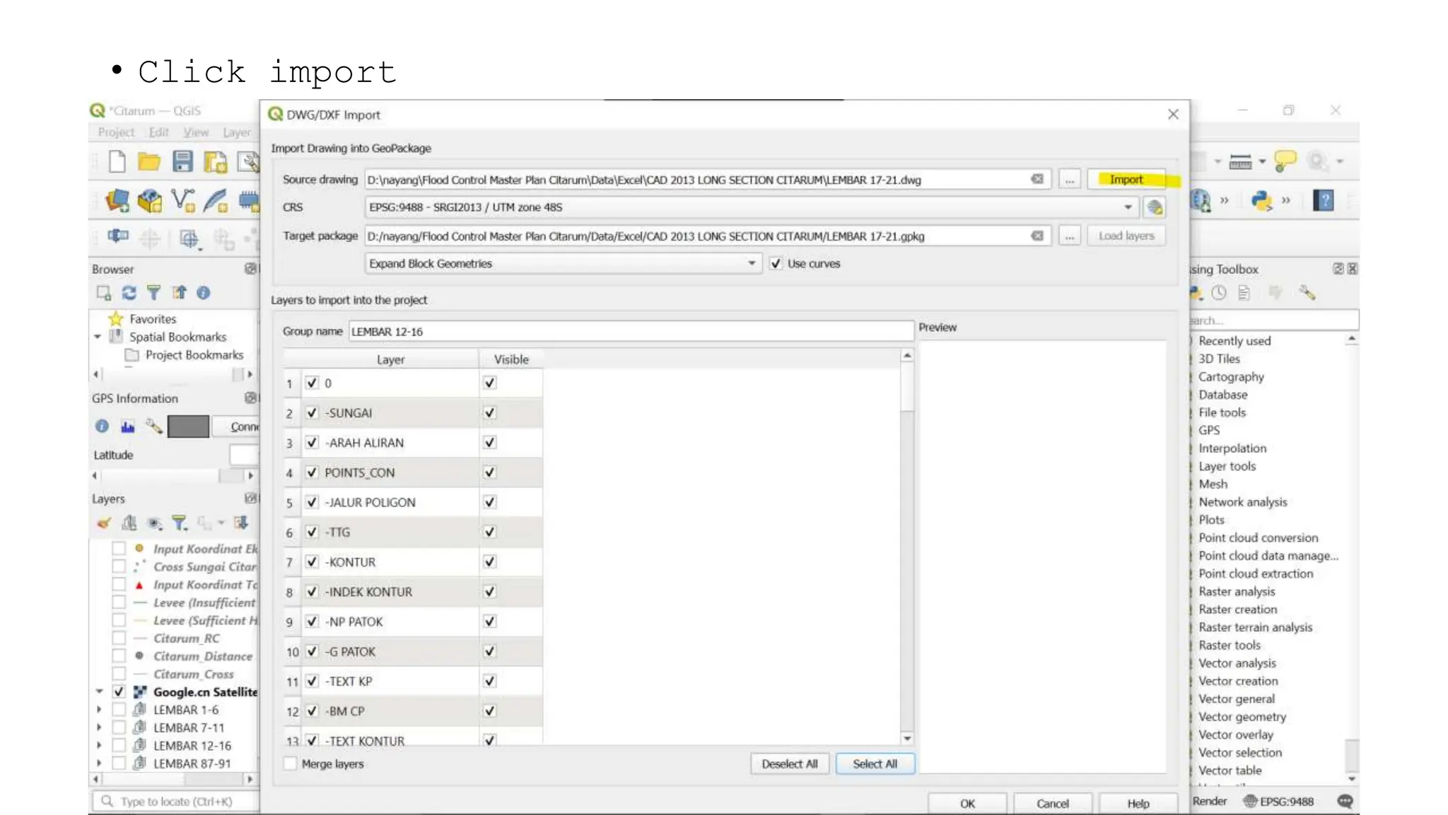 How to Import drawing from CAD to GIS.pptx