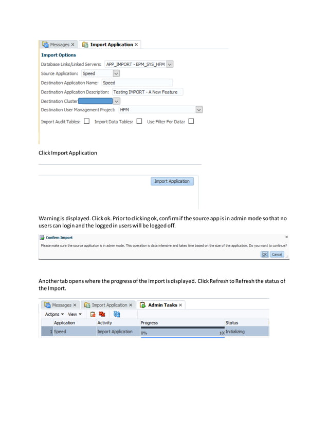 Import Application - Simplified CopyApp | DOCX