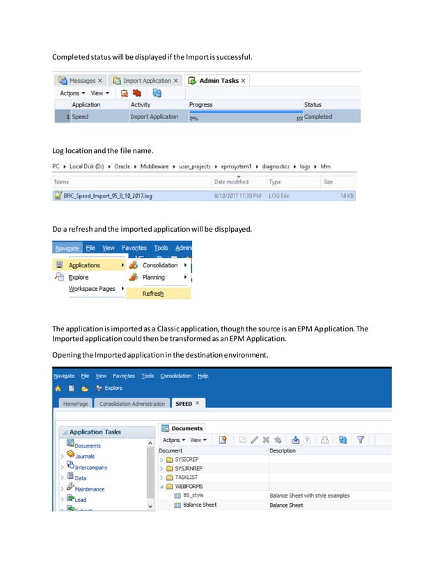 Import Application - Simplified CopyApp | DOCX