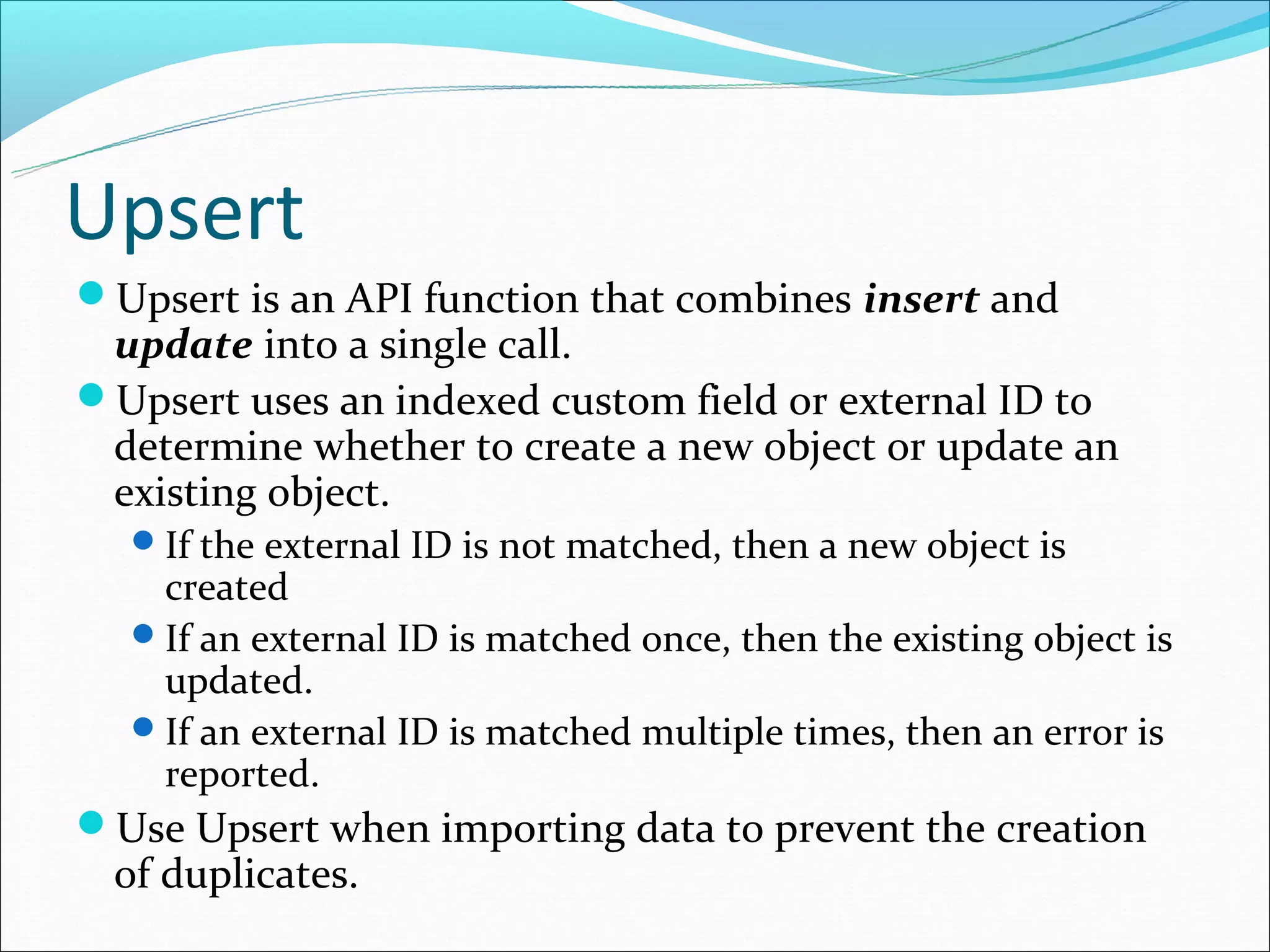 Importing data to salesforce | PPT