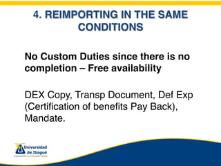 Importing definitive | PDF