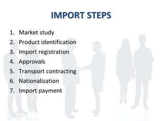Importing | PPT