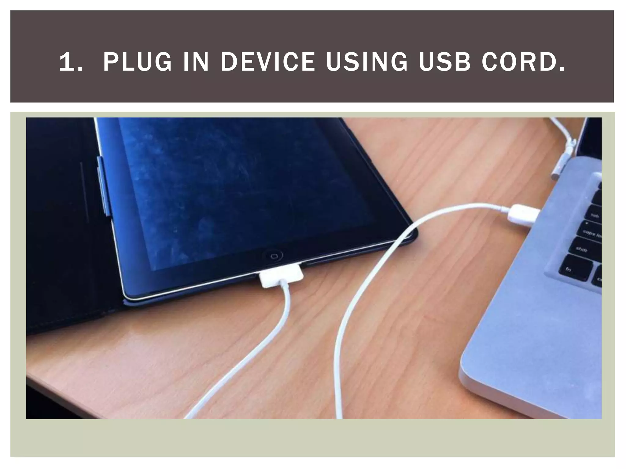 Importing from device | PPT