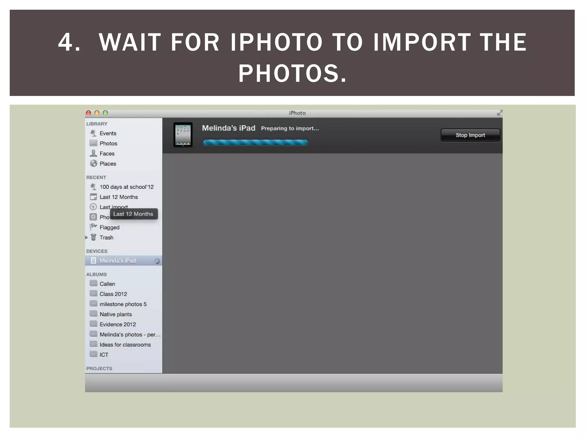 Importing from device | PPT