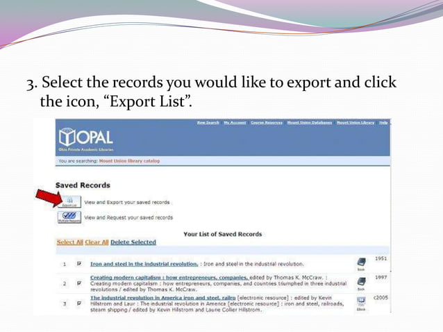 Importing Ref Works Data | PPT
