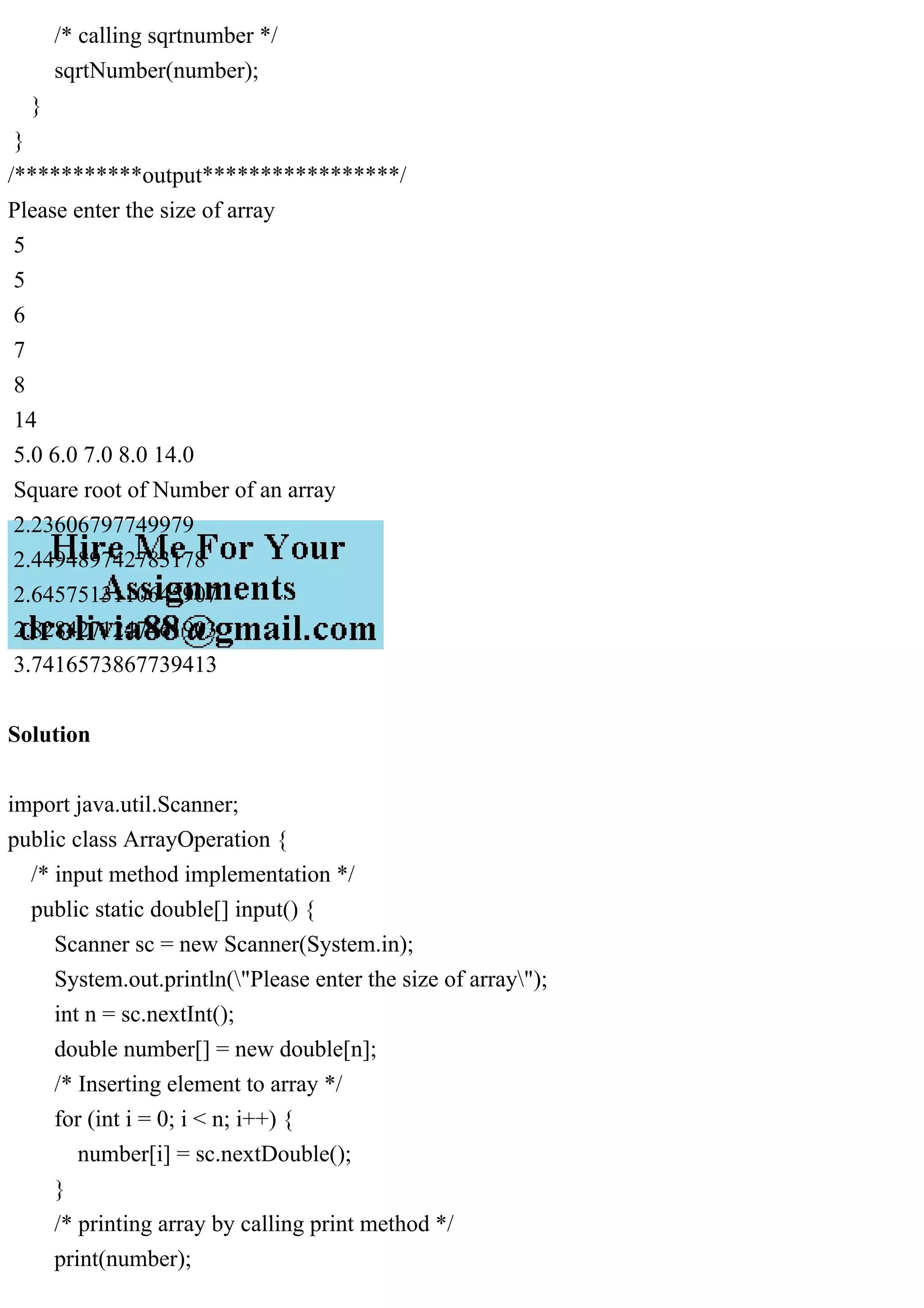 import java.util.Scanner;public class ArrayOperation { inp.pdf