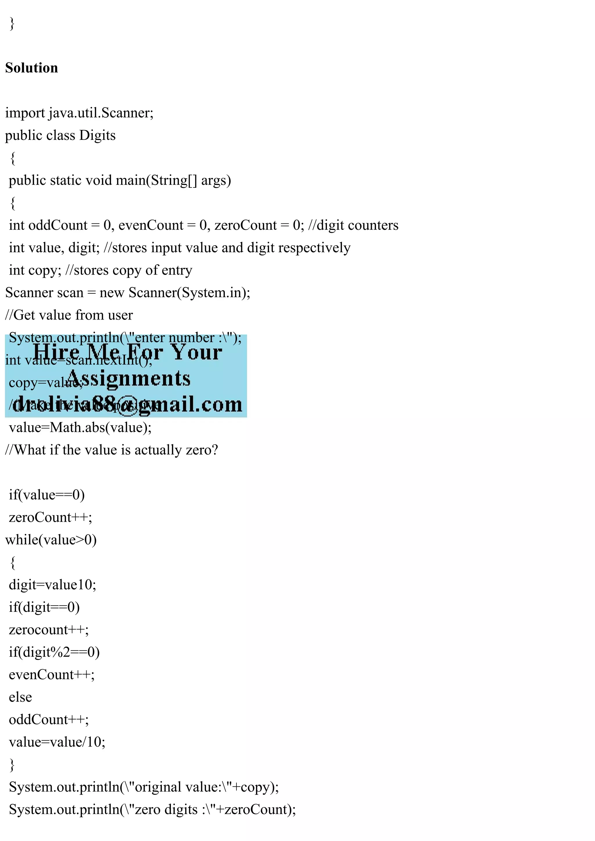 import java.util.Scanner;public class Digits { public static v.pdf | Programming Languages ...