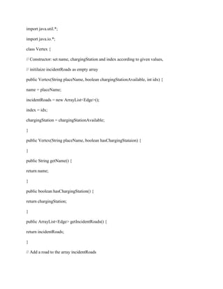 import java-util--- import java-io--- class Vertex { -- Constructo.docx