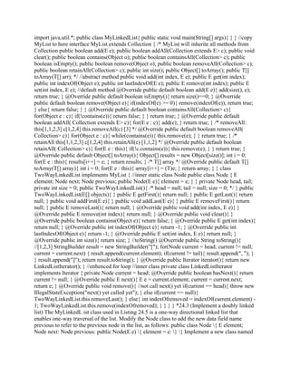 import java-util--- public class MyLinkedList{ public static void.pdf