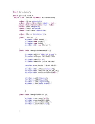 programa en Java | DOCX
