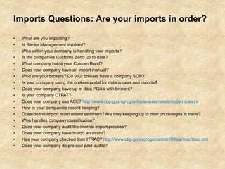 Import Practices March 10 Dhl | PDF