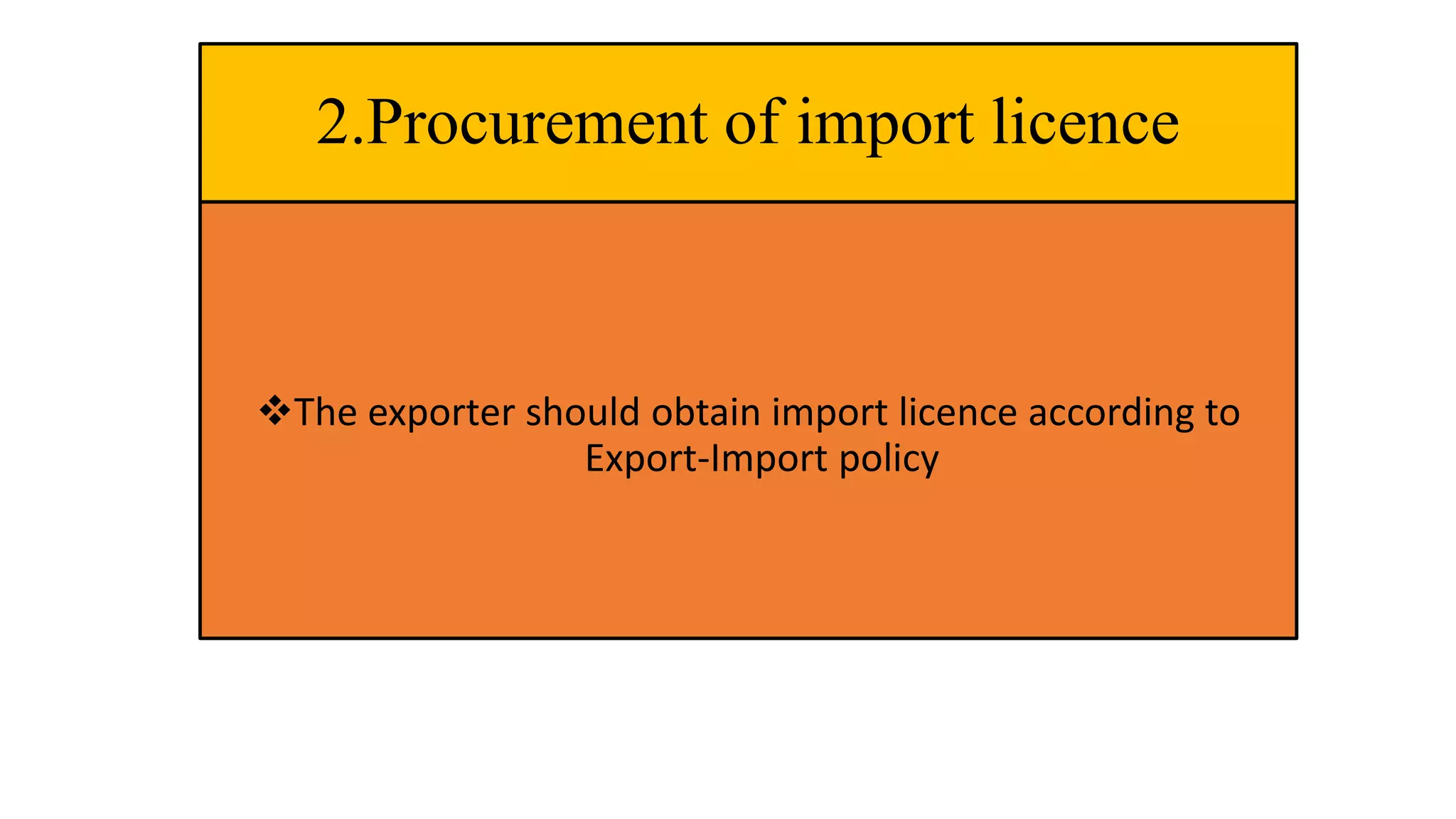 Import procedure | PPTX