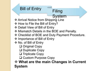 Import procedure | PPTX