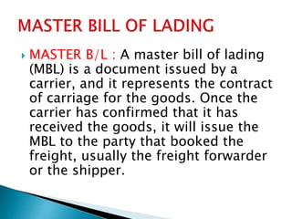 Import Procedure.pptx | Logistics and Transportation Industry | Industries