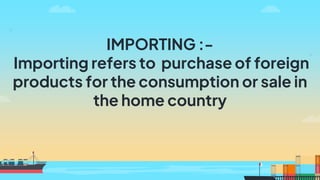 presentation on import procedure. Power point presentation point | PPTX