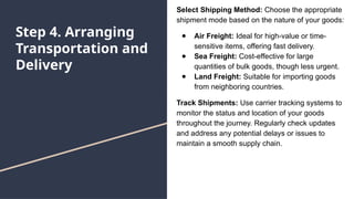 Import Procedure_ A Step-by-Step Guide.pptx