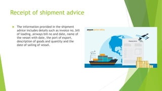 Import Procedure Project by Kanishma Seenisubramanian | PPT