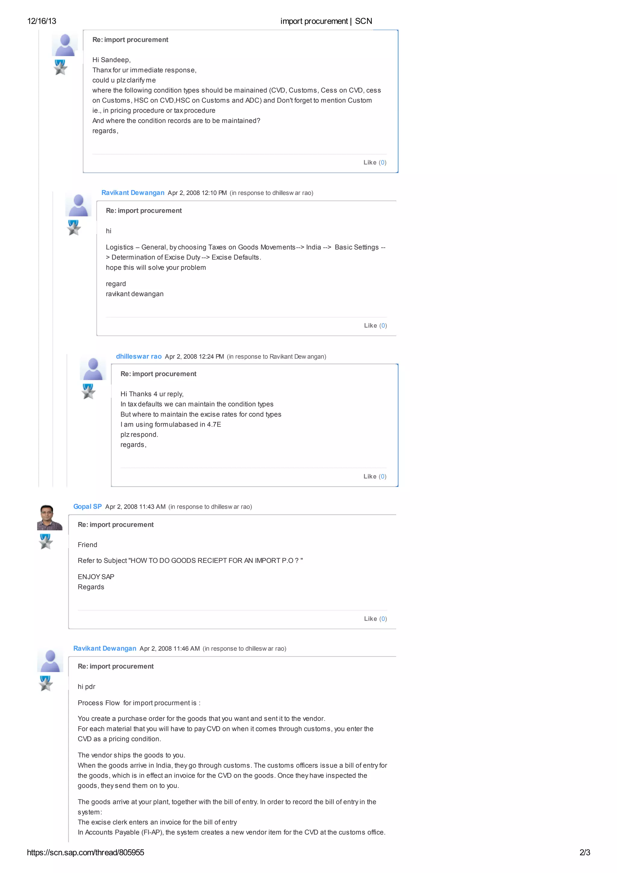 Import procurement process | PDF