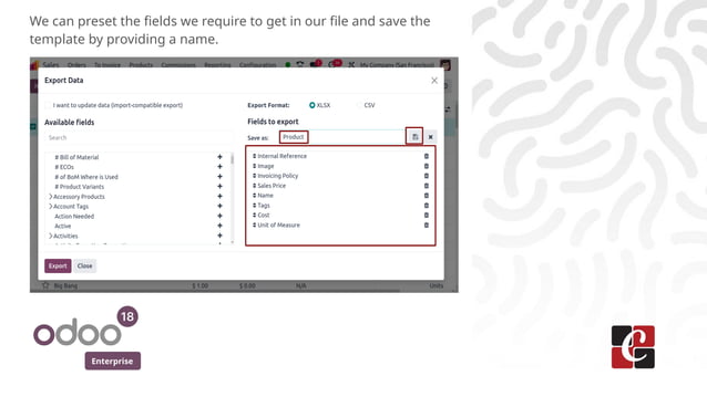 Import Product Images in Odoo 18 - Odoo Slides | PPT