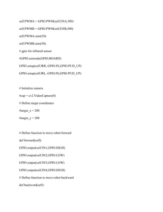 import RPi-GPIO as GPIO import time #from AlphaBot import AlphaBot imp.pdf