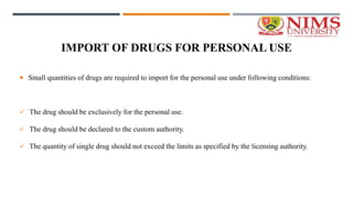 IMPORTS OF DRUGS.pptx