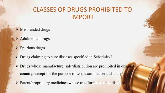 IMPORTS OF DRUGS .pptx | Pharmaceutical Industry | Industries