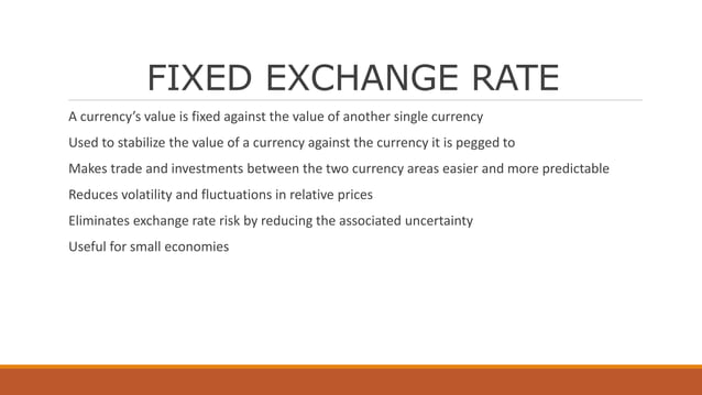 Impossible Trinity for Dummies | PPTX