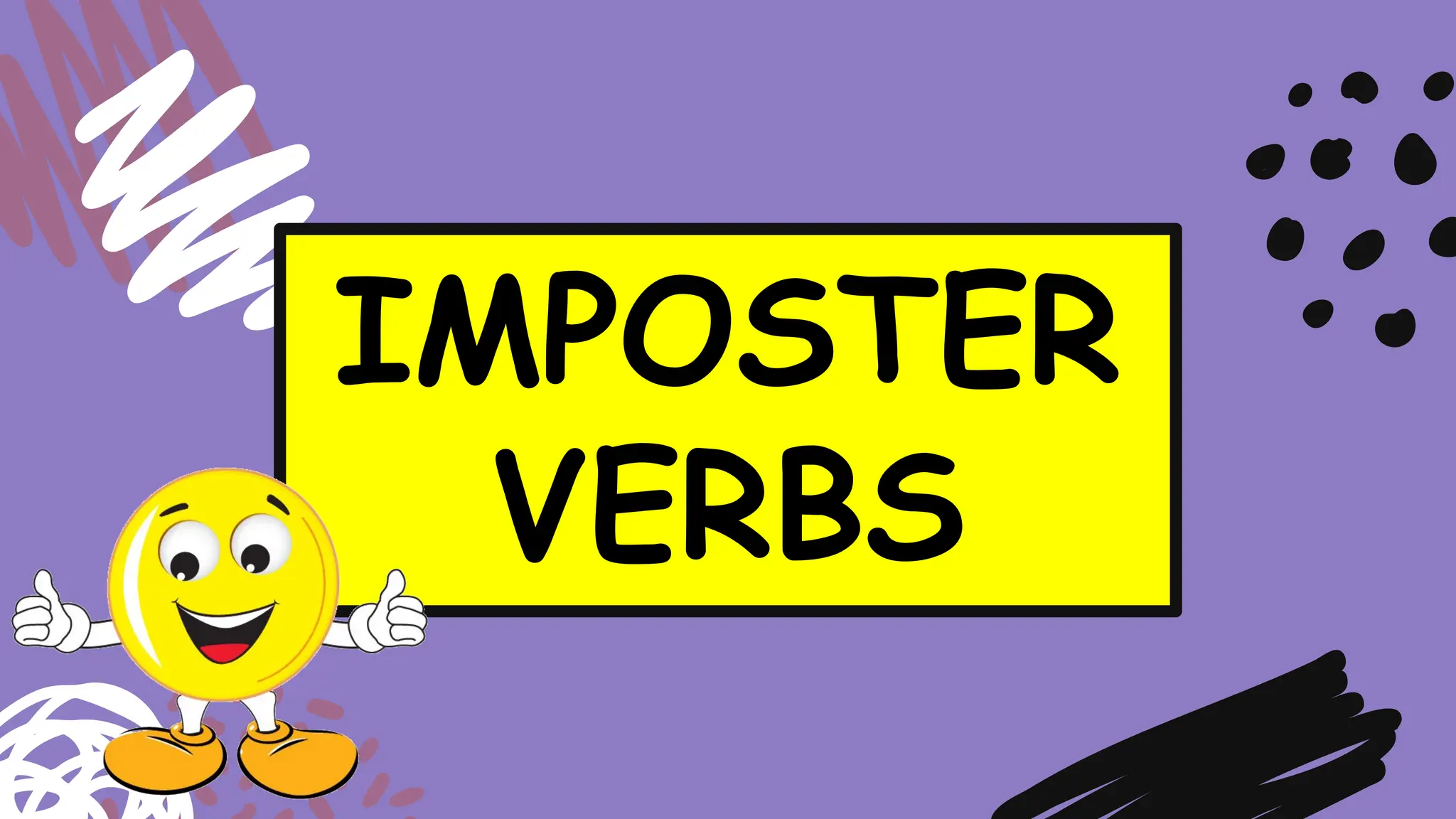 Imposter Verbs. education, types of verbs | PDF