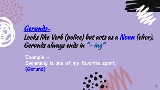 Imposter Verbs. education, types of verbs | PDF