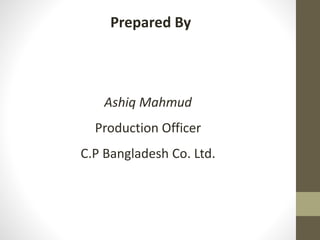 Impotance and impact of communication in production process | PPT