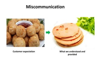 Impotance and impact of communication in production process | PPT