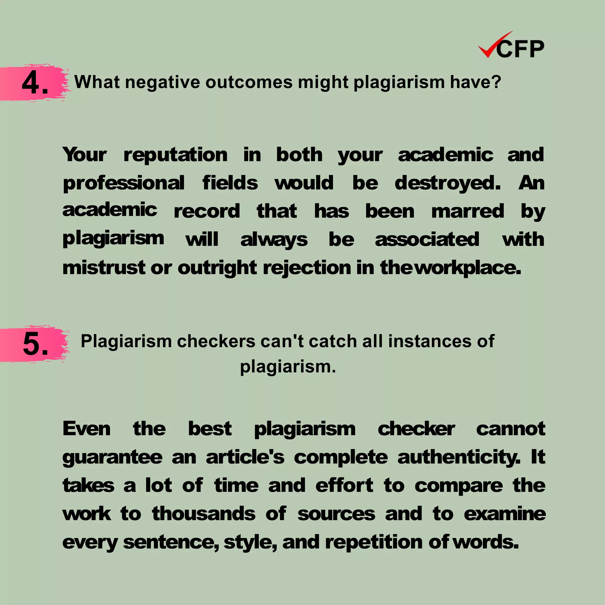 Important points of plagiarism | PPTX