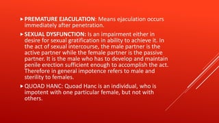 Impotence and sterility by legendary.pptx