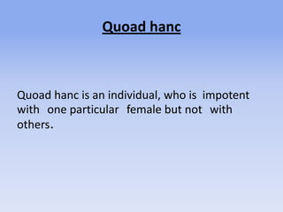 Impotence, sterility, artificial insemination | PDF