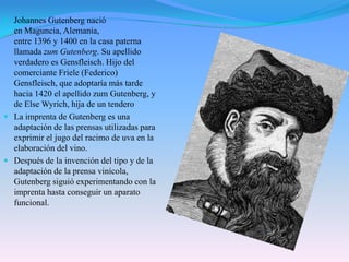 La imprenta | PPTX