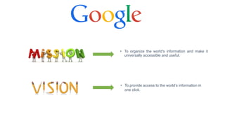 Google Corporate Strategy | PPTX