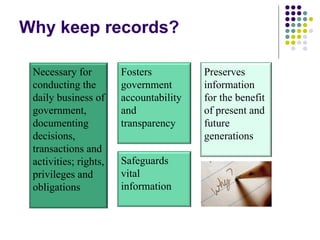 Managing Your Information | PPT