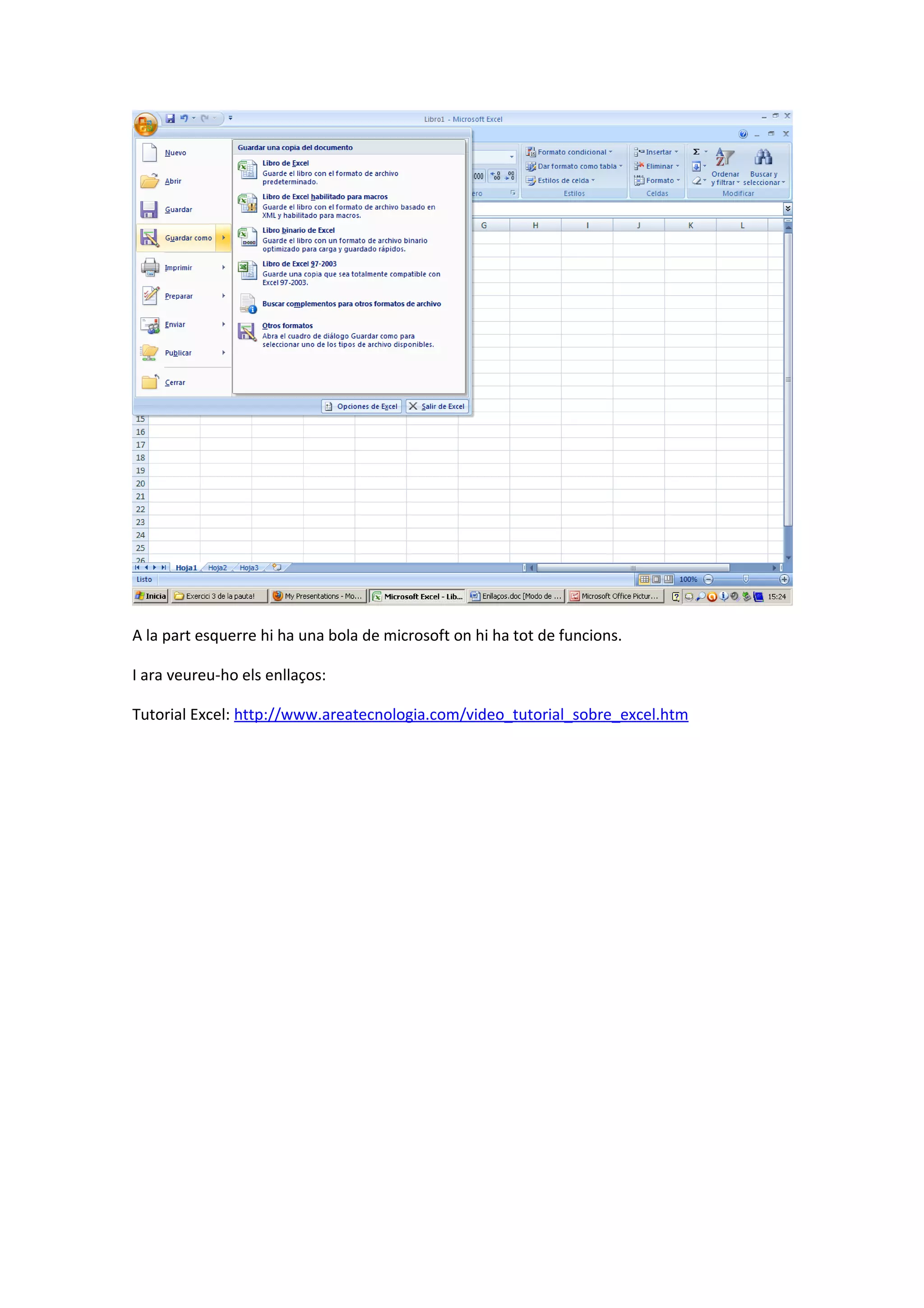 tutorial excel | DOC