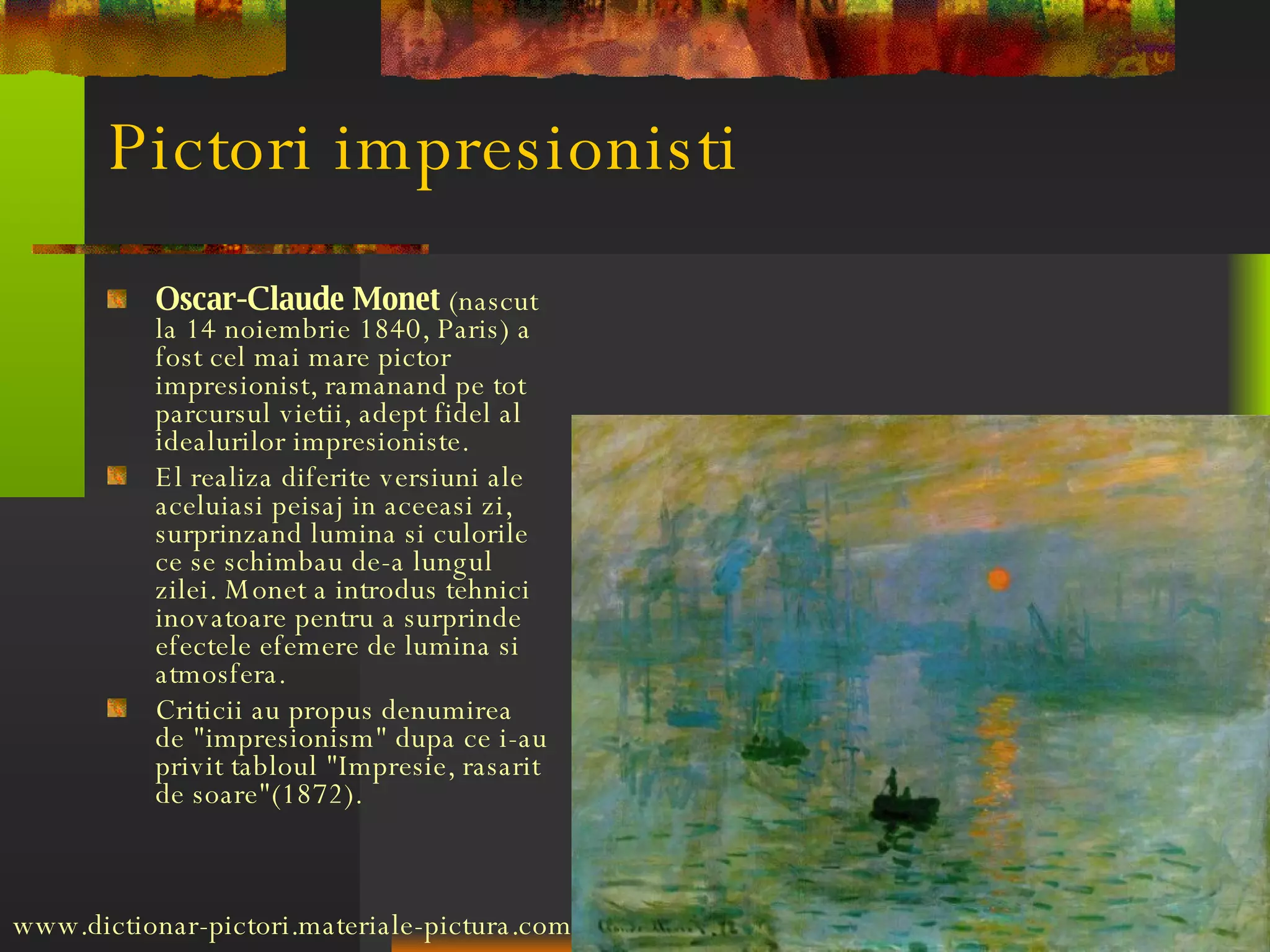 Impresionismul in pictura | PPT